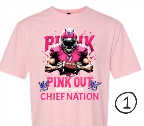 Chief Pink Out - Chief Nation – Honey Bee Creations